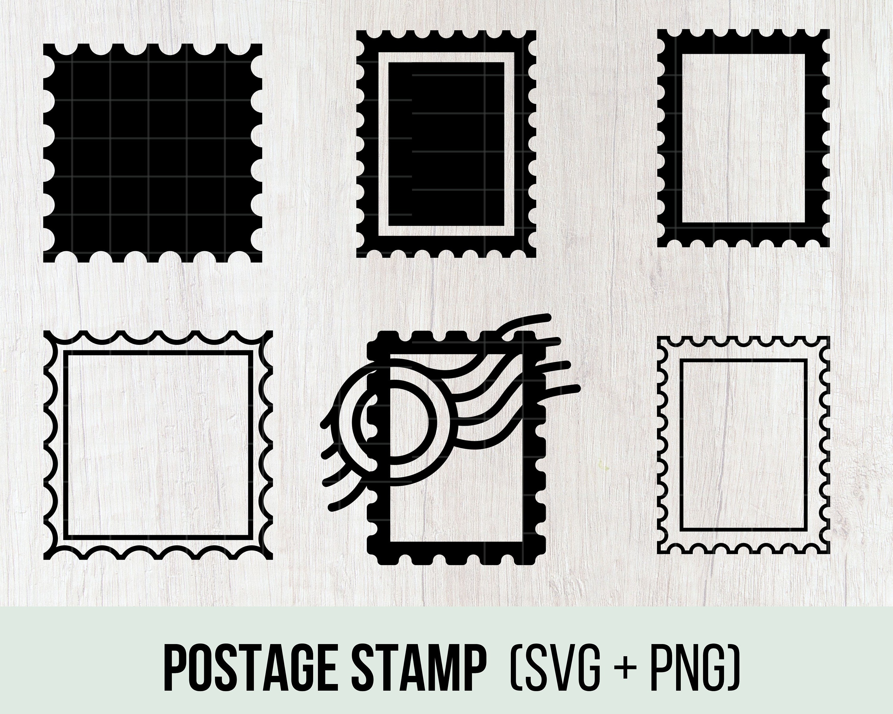 Postage Stamp Svg, Postage Stamp Clipart, Postage Stamp Vector, Post ...