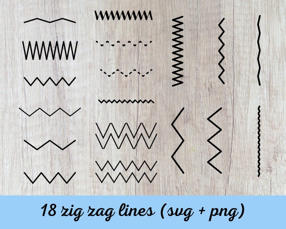 Lines Svg Zig Zag Line PNG Dashed Line Zig Zag Line Zig - Etsy