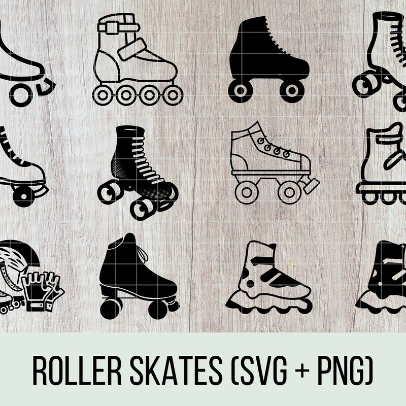 Roller Skating Svg - Etsy