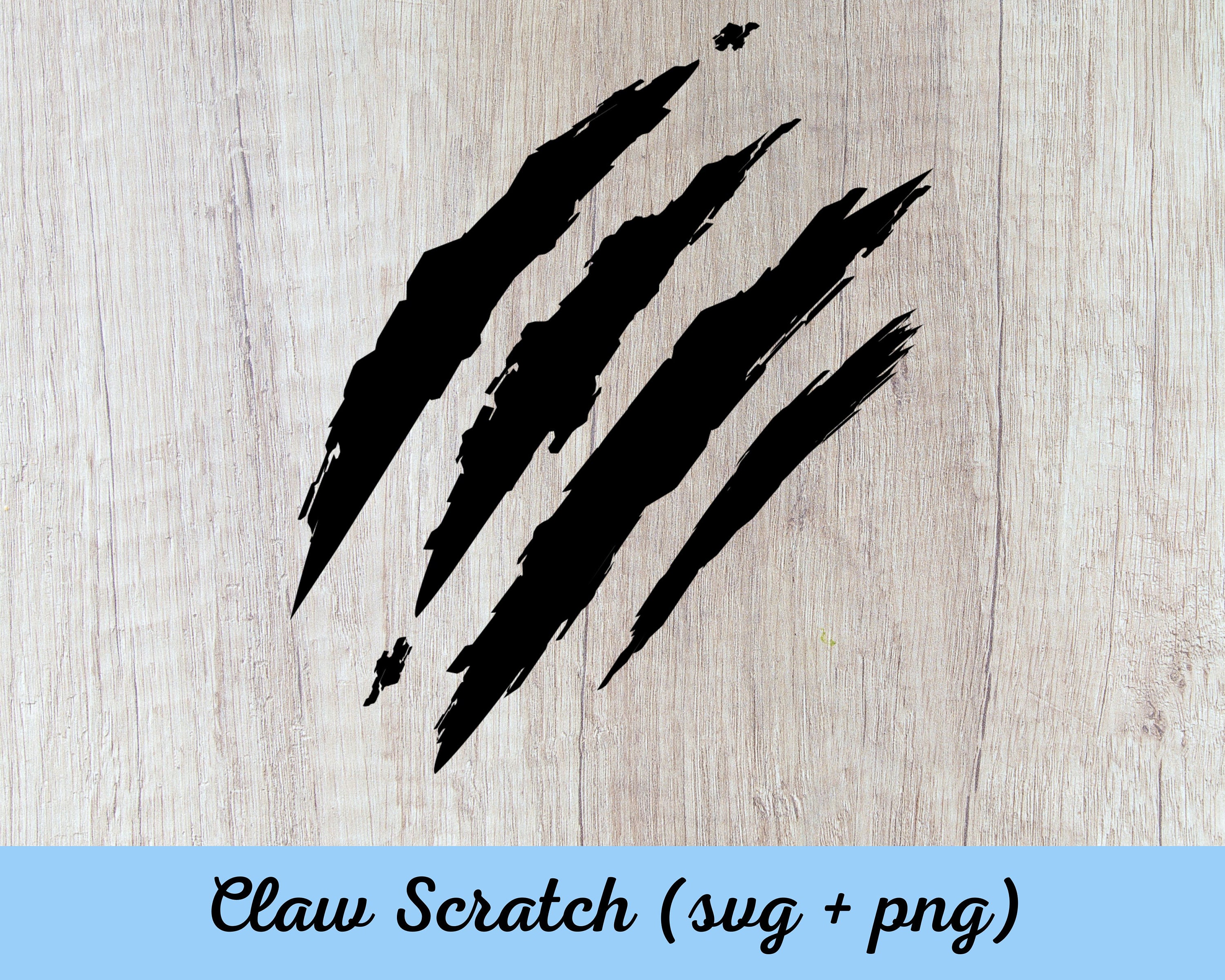 Claw Scratch, SVG, PNG, Digital Download - Etsy