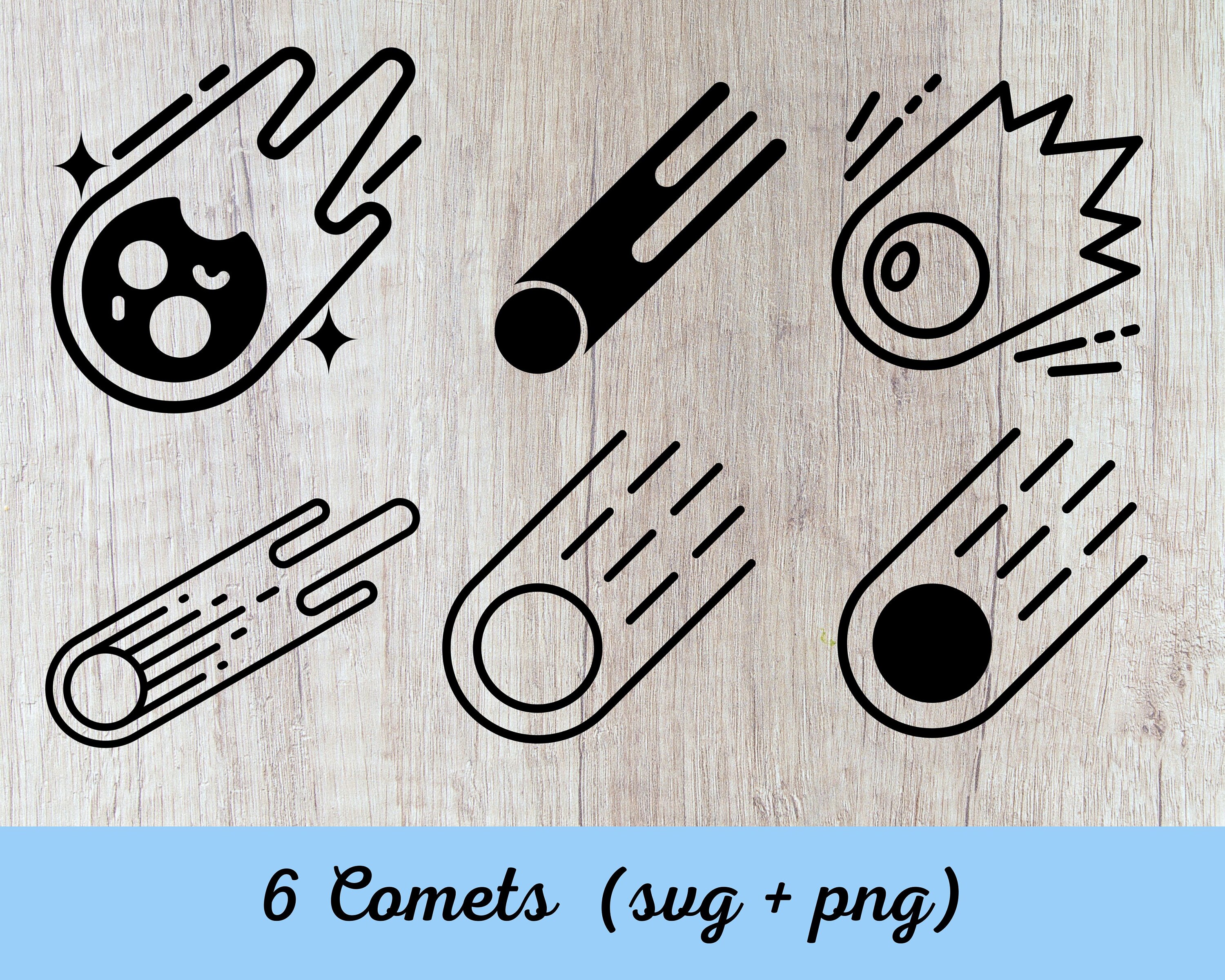 Comet Svg - Etsy