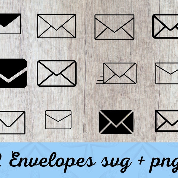 Svg Envelope - Etsy