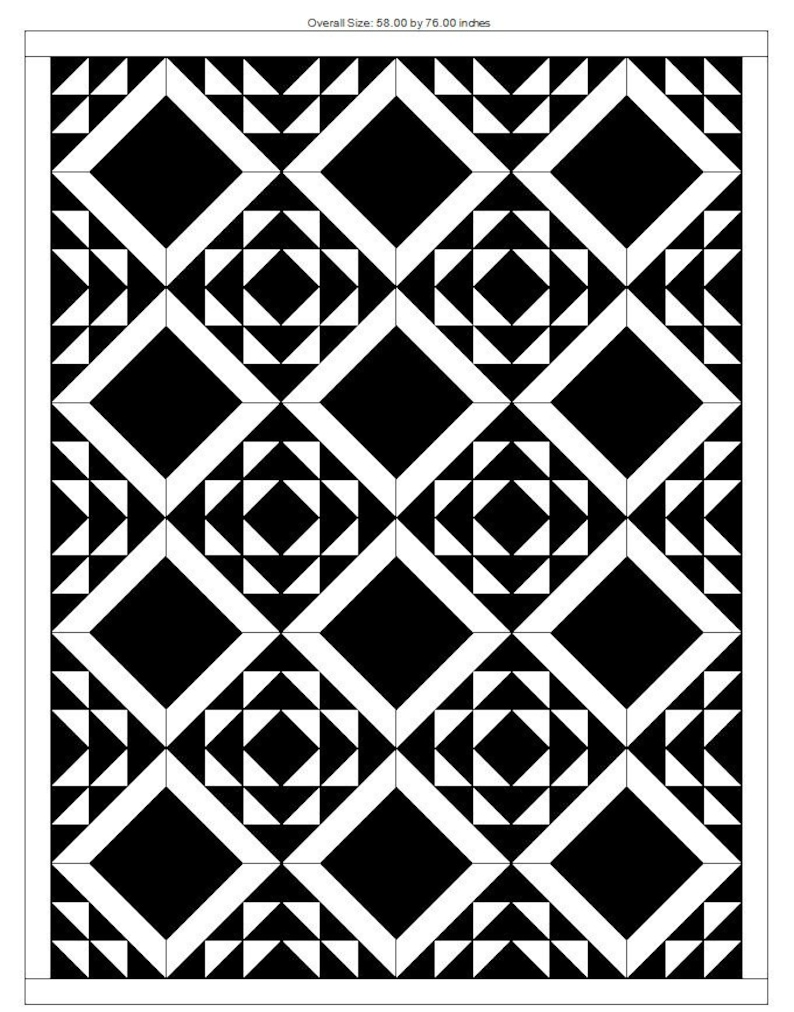 Square Box PDF Quilt Pattern - Etsy