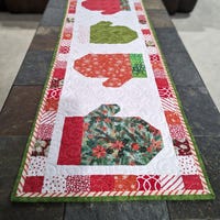 Digital PDF Pattern for "on the Run" Table Runner (approximately 14" X ...