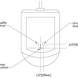 Urinal Fly Potty Target Stickers Set of 12 Duckie Tree - Etsy