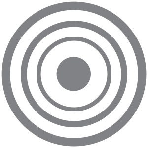 Urinal Fly Potty Target Stickers, Set of 12, Grey Targets - Etsy