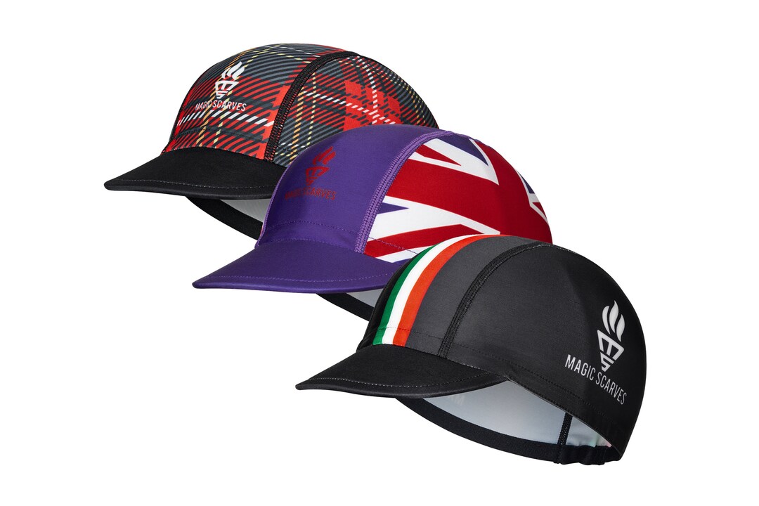 Cycling Cap Plaid Red Tartan Union Jack Army Cycling Hats Military ...