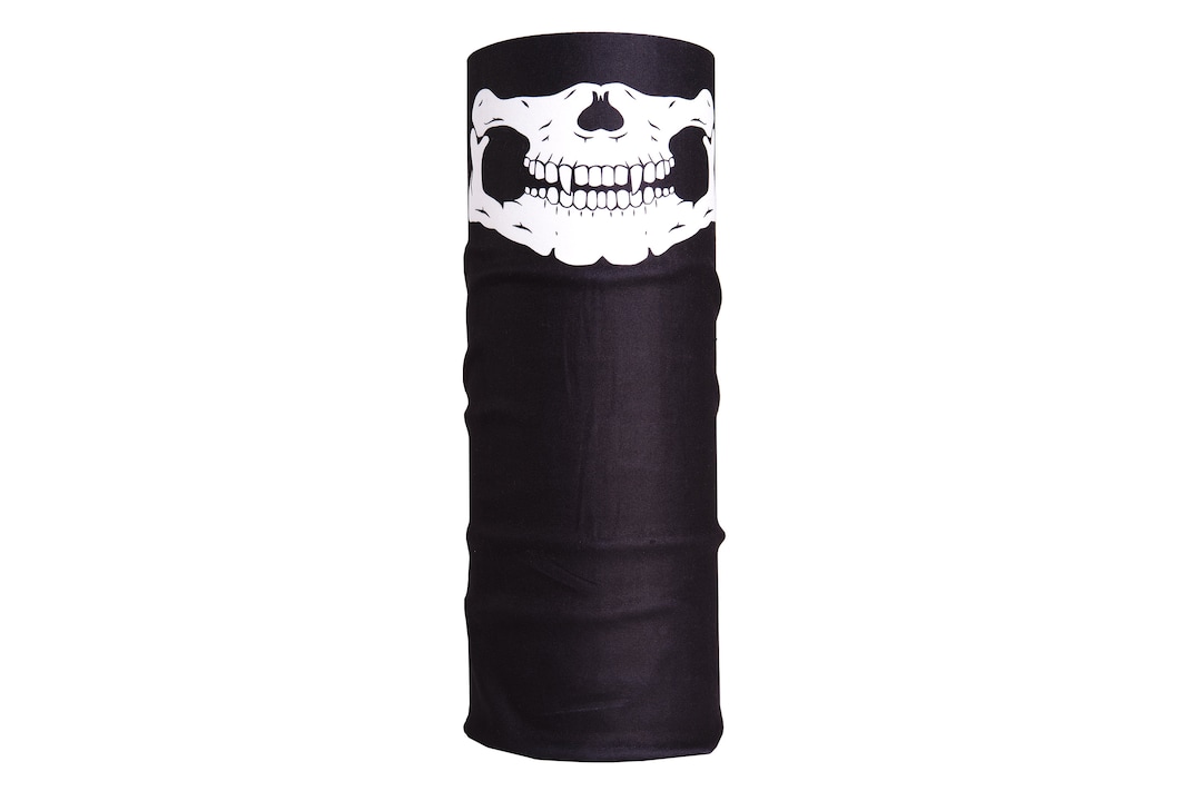 Skull Jaw Biker Neck Tube Ski Neck Warmer Scarf Snood Windproof Thick ...