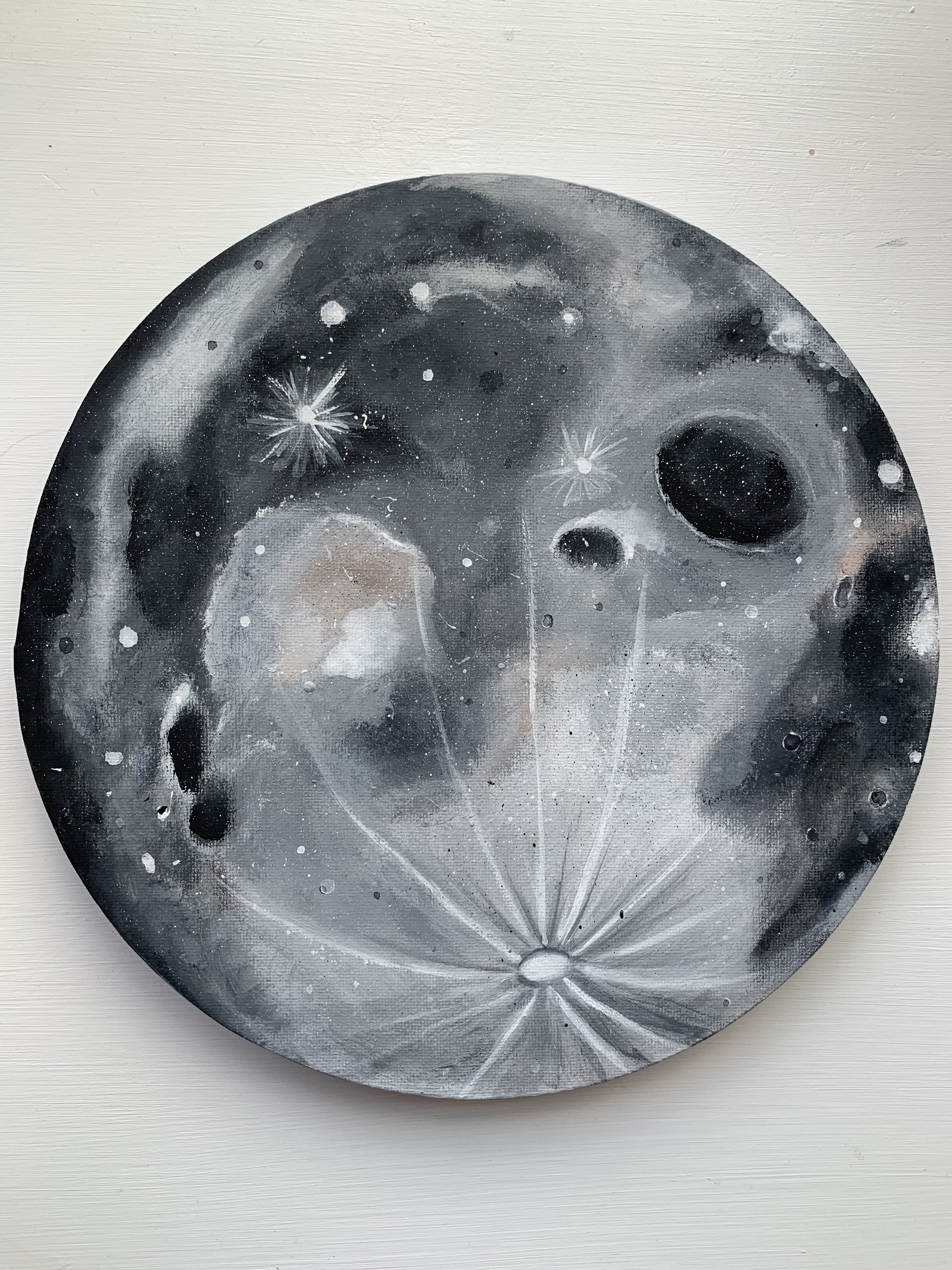Moon Painting Tumblr