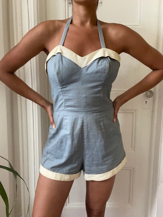 50s swimsuit vintage swimsuit - Gem