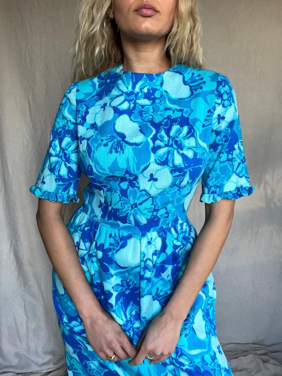 60s floral maxi dress - Gem