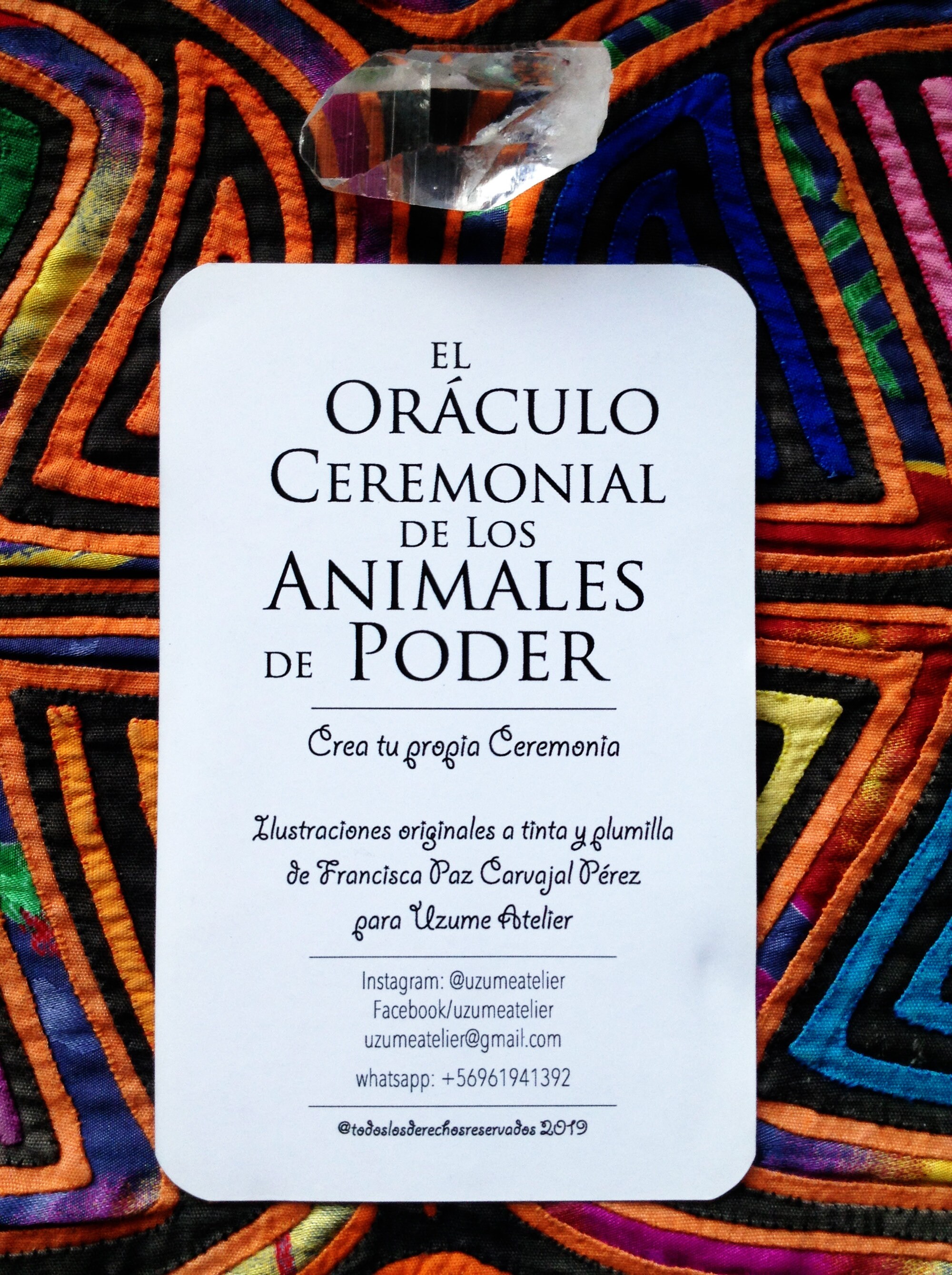 Ceremonial Power Animal Oracle Cards Illustrated Divination Deck ...