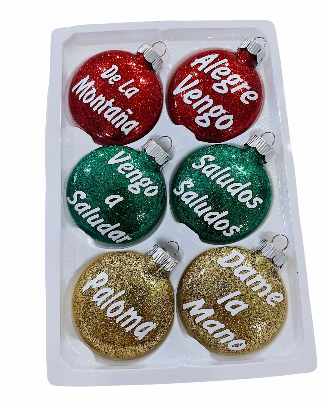Parranda Ornaments All 6 Ornaments Included - Etsy