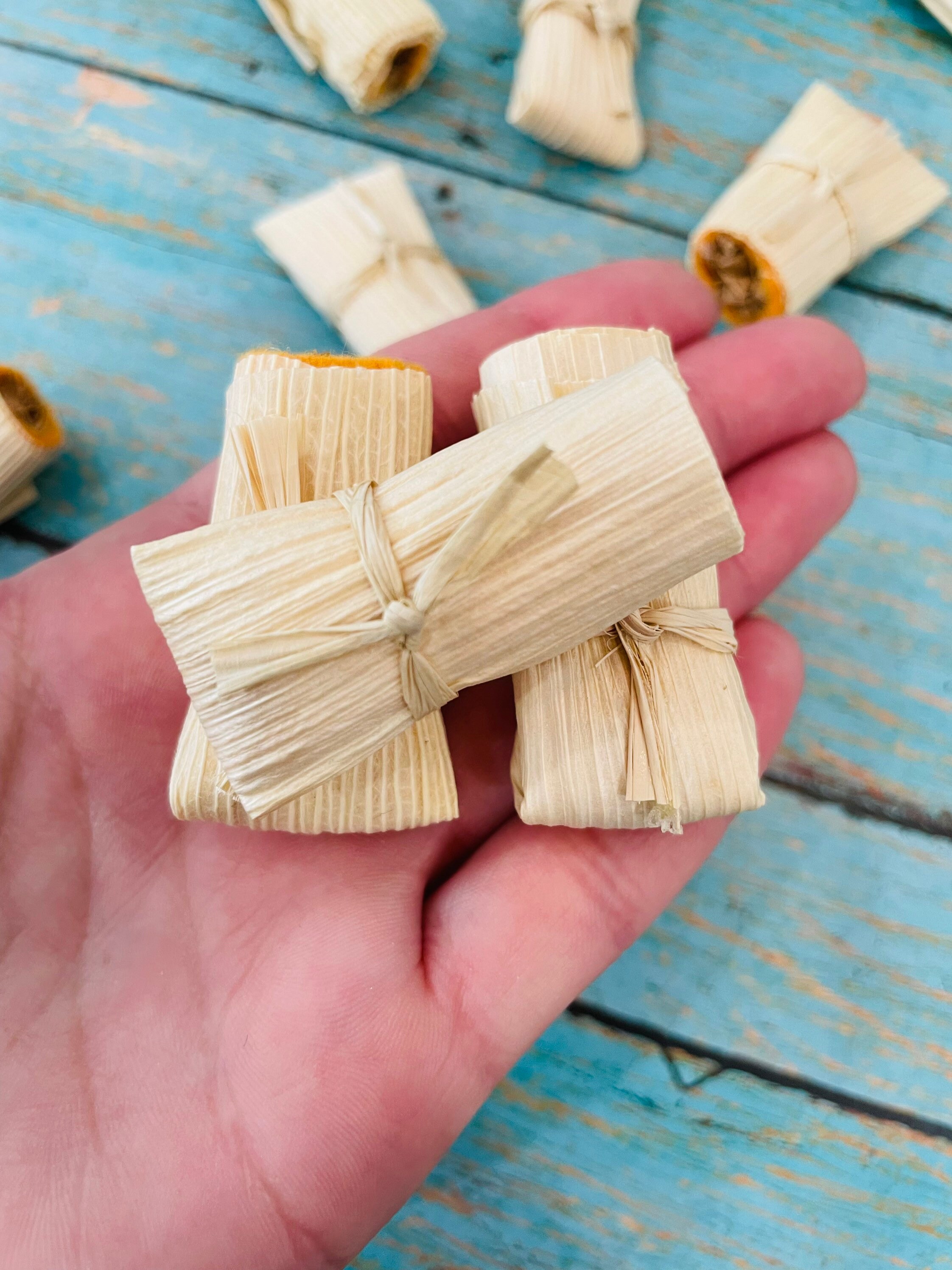 Home Décor/10 Mini Tamales Aprox 1 1/2 Inch/party - Etsy