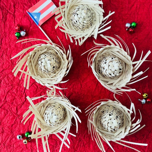 6 Mini Pava Hat Puerto Rican Christmas Gift or Dècor Party - Etsy