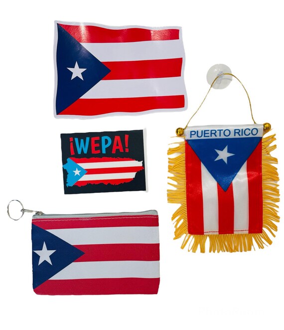PR Flag Sticker Wepa Sticker Banner Coin Pouch Combo Pack - Etsy