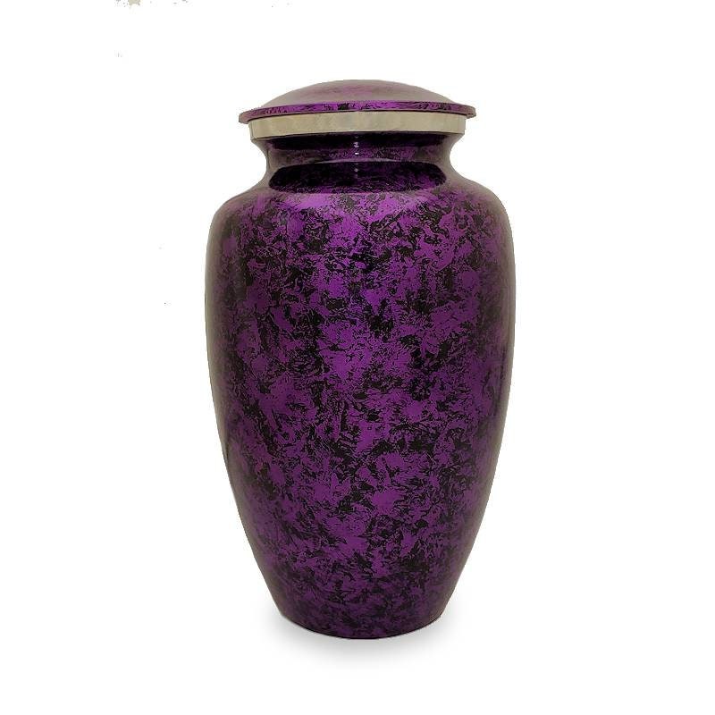 Deep Purple Adult Human Cremation Urn for Ashes, Free Engraving - Etsy
