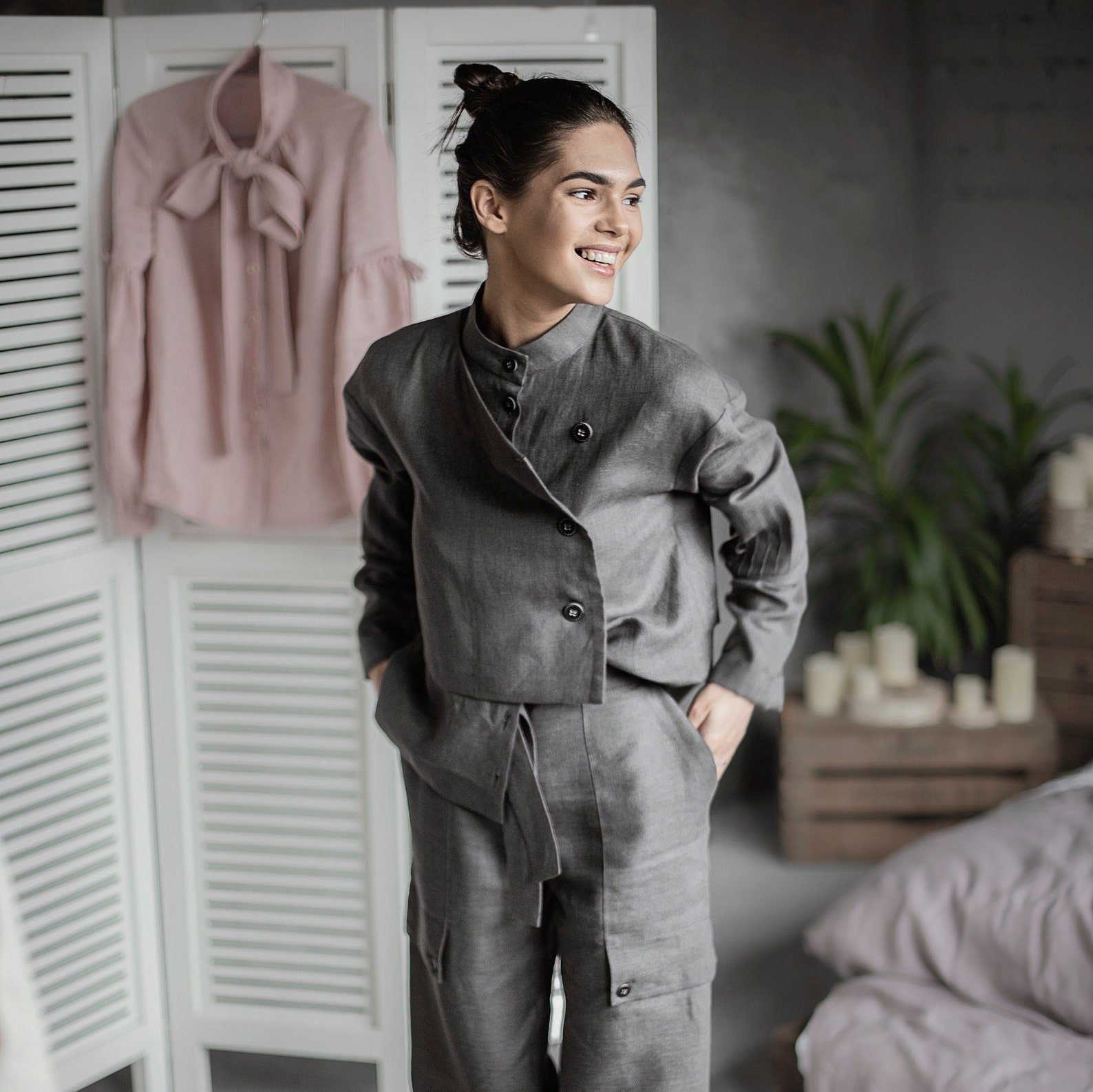 Maxi Pants Bohemian Pants Boho Trousers Linen Pants Women - Etsy