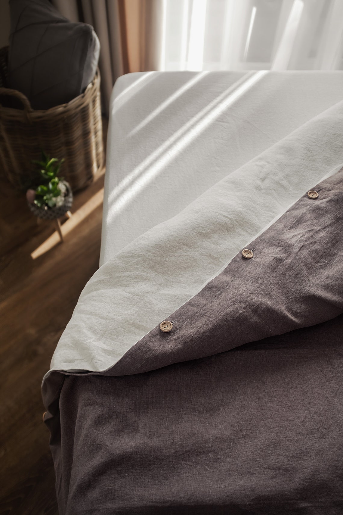 Fitted Linen Sheet Organic Linen Fabric Linen Sheets Natural - Etsy