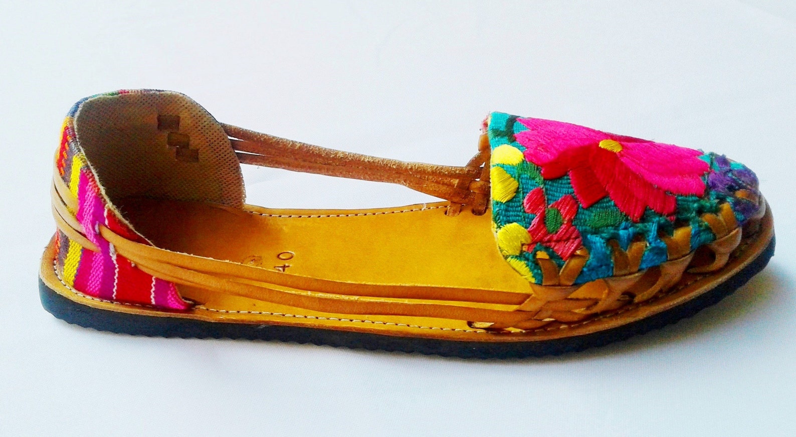 Guatemalan Handmade Huaraches Sandals for Women Size 9 / Boho - Etsy