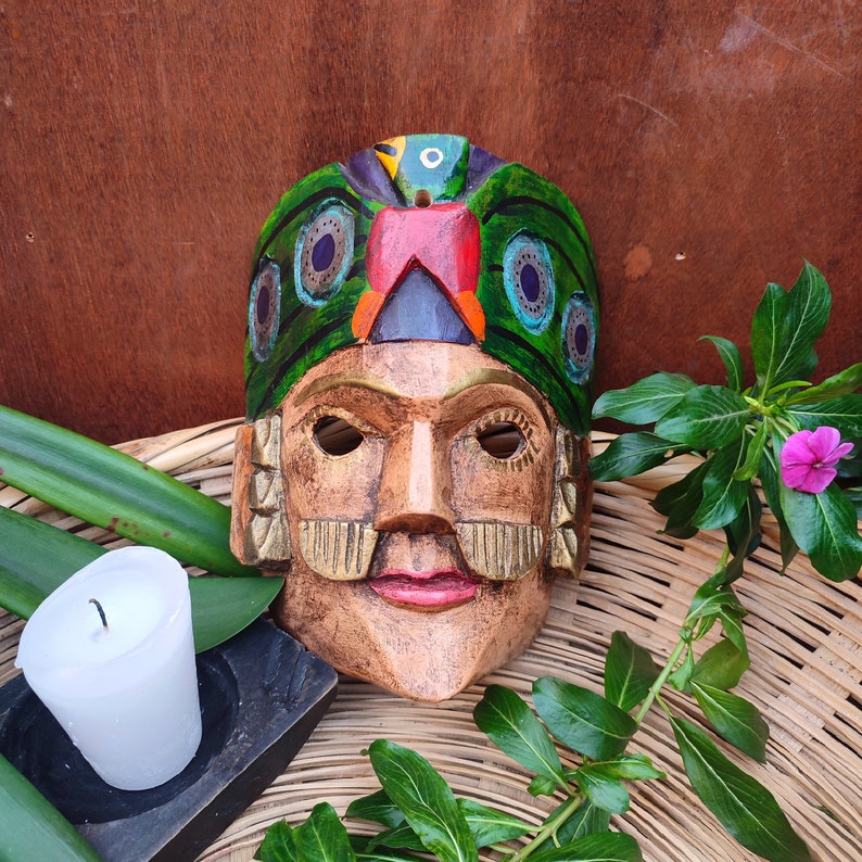 CRISTIANO. Guatemalan Wooden Folk Dance Mask for Wall Decor - Etsy