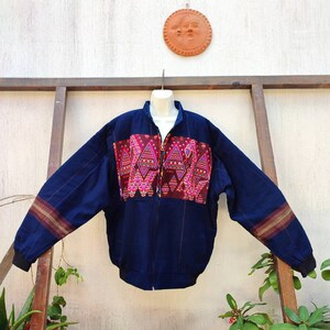 IPALA. Women Bomber Guatemalan Jacket | Bohemian Bomber Huipil Jacket ...