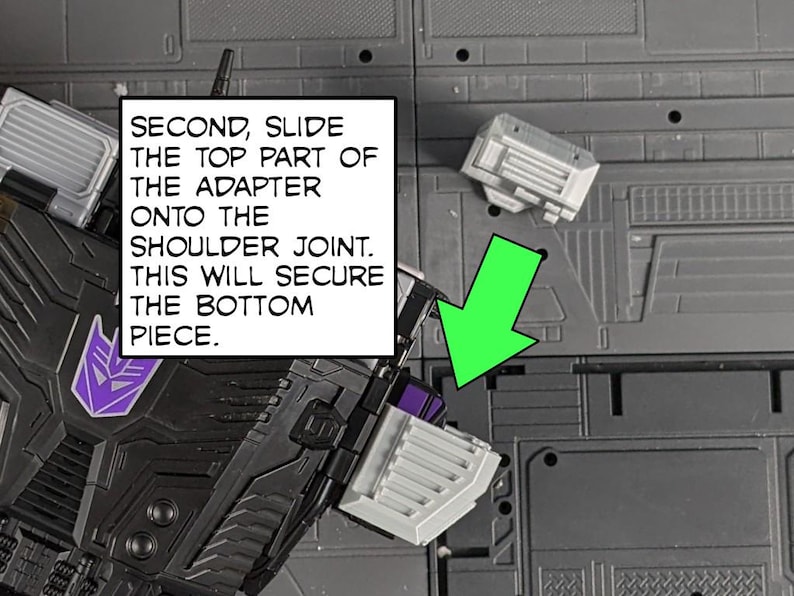 Transformers Combiner Wars Adapter Upgrade Kit for Legacy Motormaster ...