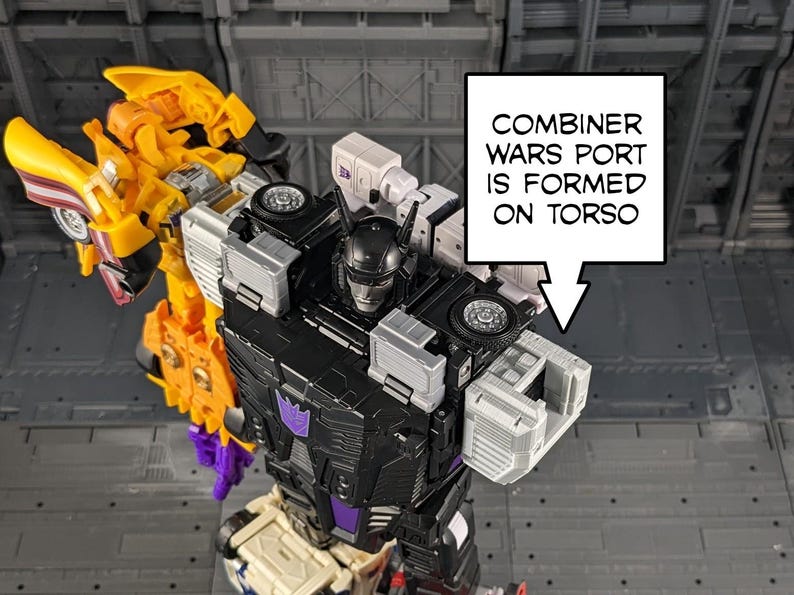 Transformers Combiner Wars Adapter Upgrade Kit for Legacy Motormaster ...