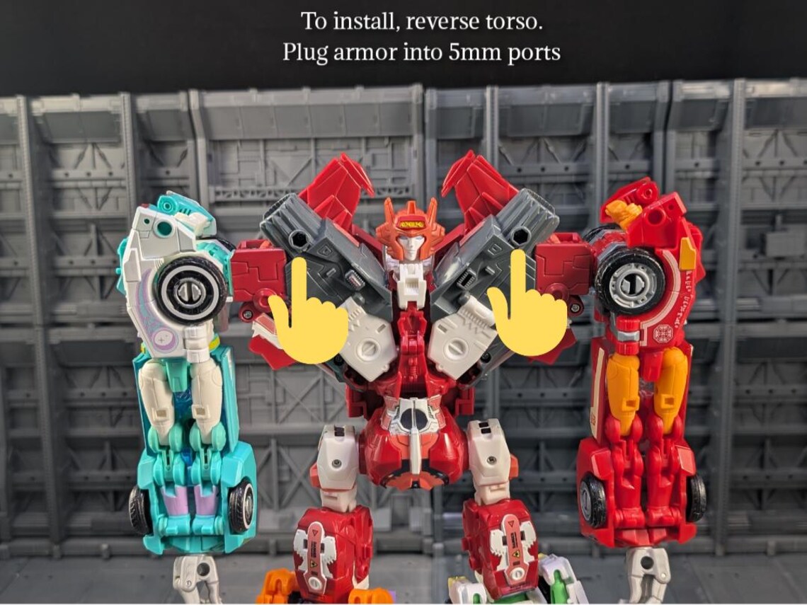 TF Combiner Wars POTP Elita 1 Armor Upgrade - Etsy