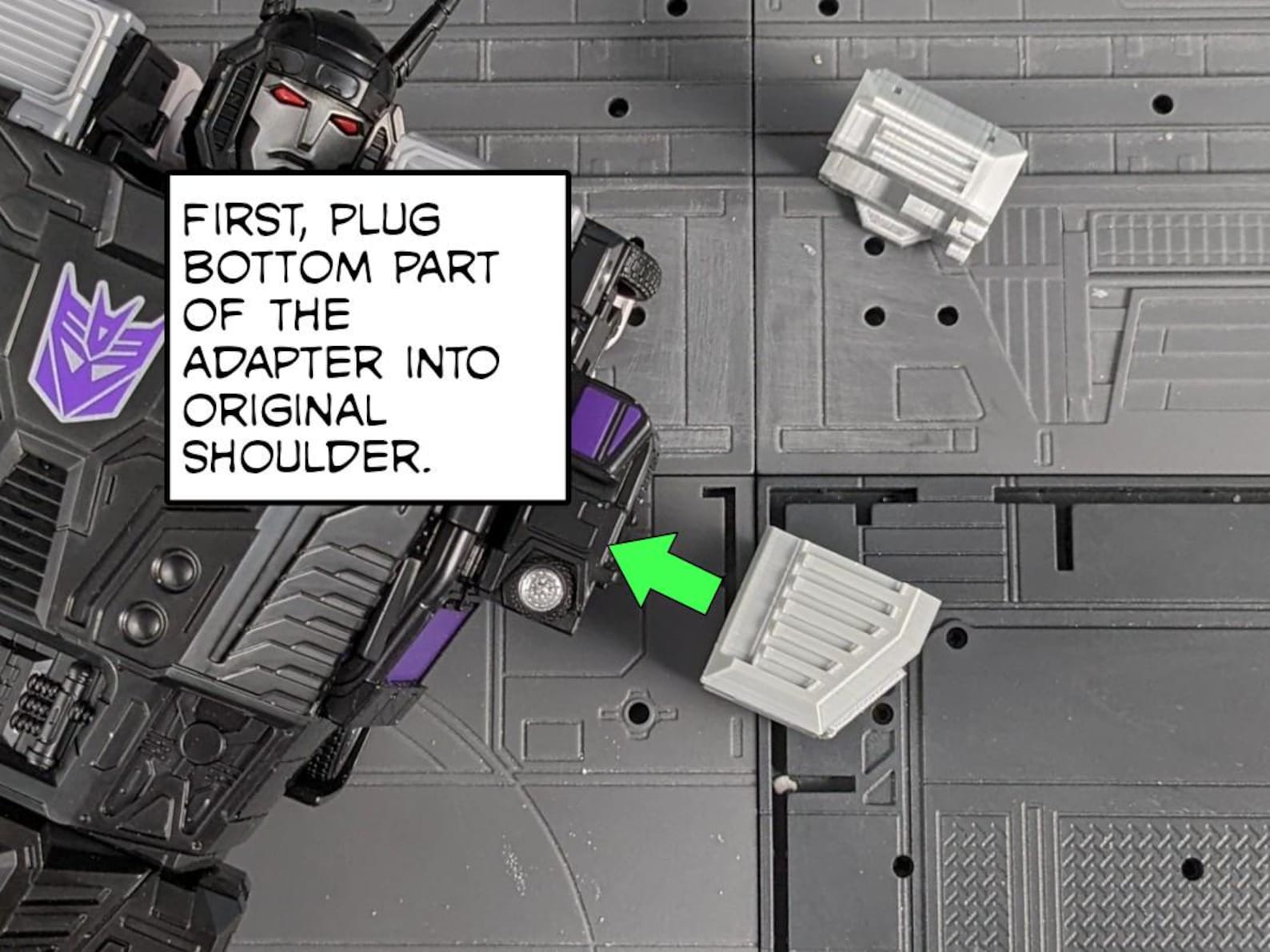 Transformers Combiner Wars Adapter Upgrade Kit for Legacy Motormaster ...