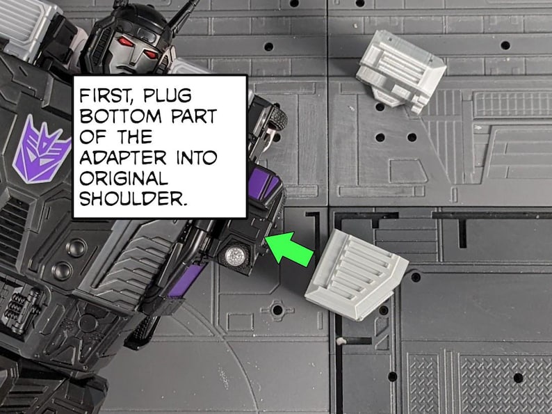 Transformers Combiner Wars Adapter Upgrade Kit for Legacy Motormaster ...