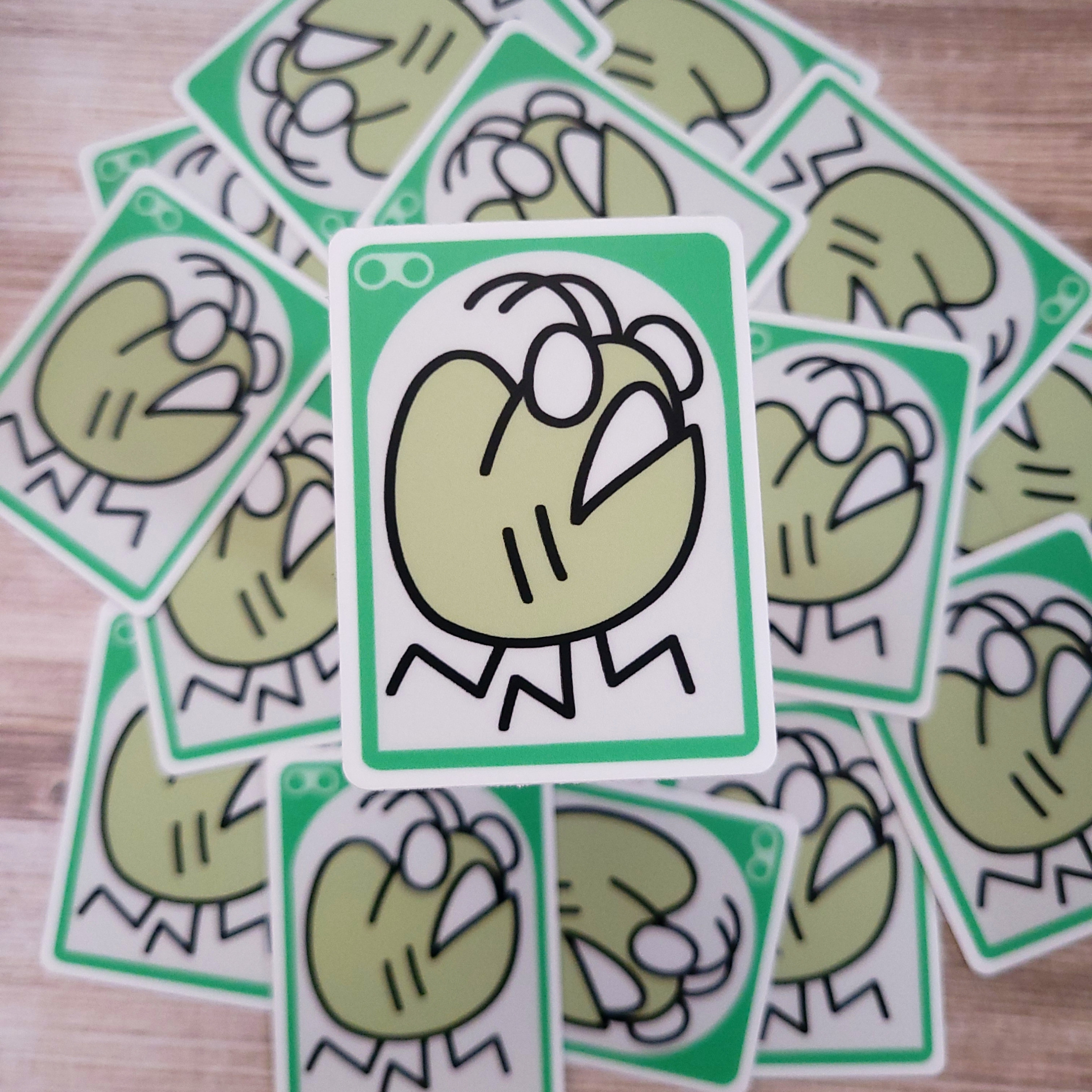 Aphid Creature Card Sticker Grounded Inspired - Etsy