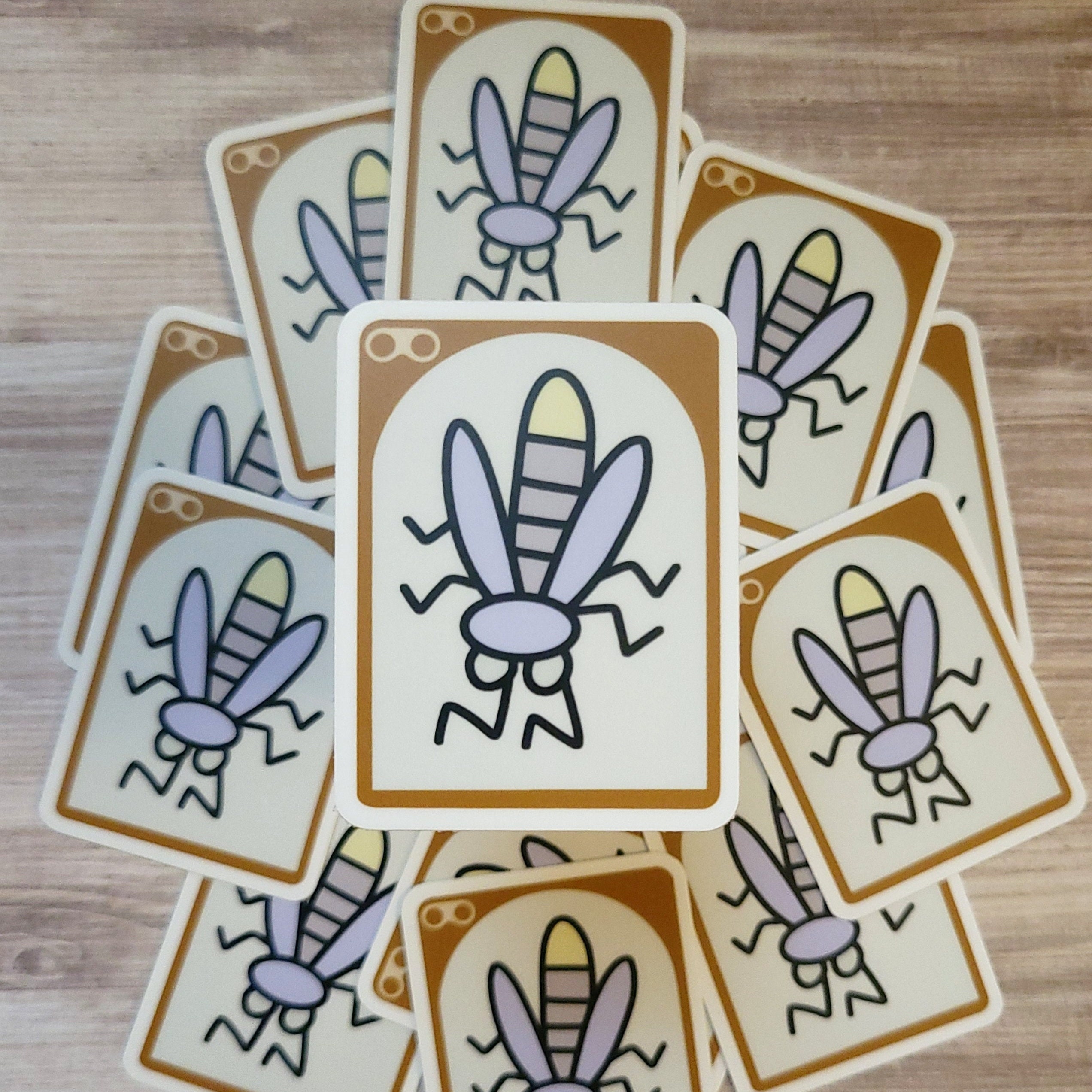 Firefly Creature Card Sticker Grounded Inspired - Etsy