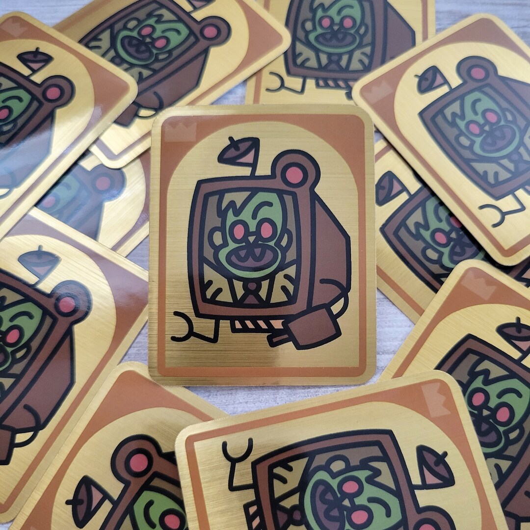 Gold Director Schmector Creature Card Sticker - Grounded Inspired - Etsy