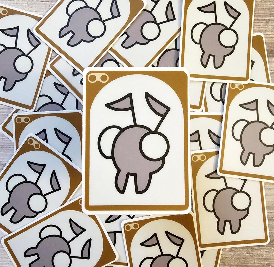 Black Worker Ant Creature Card Sticker - Grounded Inspired - Etsy