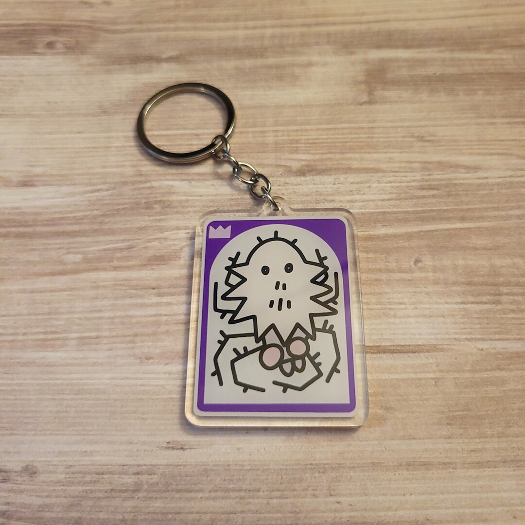 Broodmother Creature Card Keychain - Grounded Inspired - Etsy