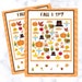 Printable Fall Game Bundle | Thanksgiving Harvest Halloween | Bingo ...