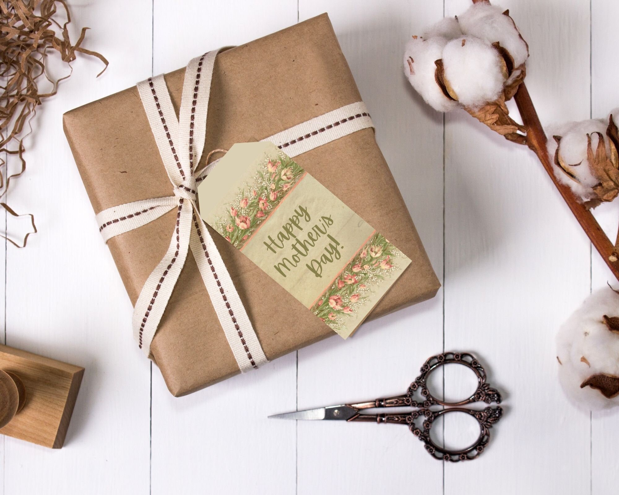 Printable Mother's Day Gift Tags | Gift Labels | Mom's Day | Happy ...