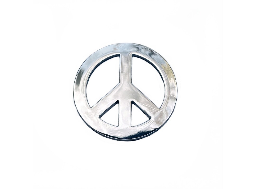 Peace Symbol Lapel Pin - Etsy