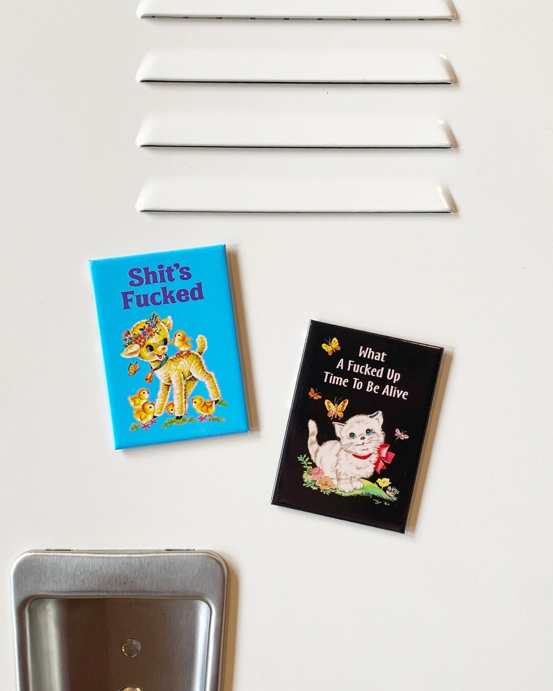 Sh*t's F*cked Magnets - Ephemera - Etsy