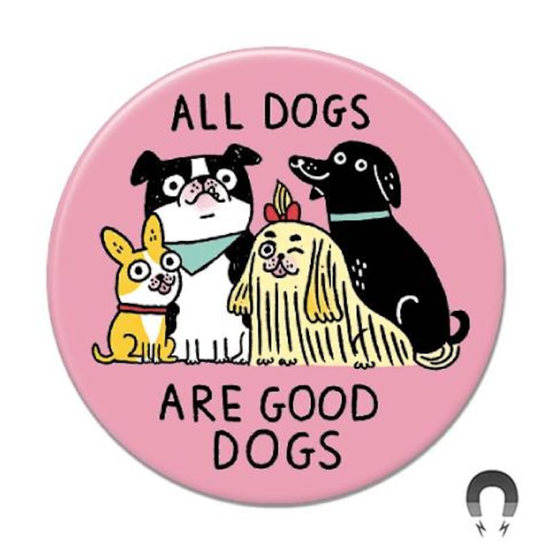 Best-in-show Cute Dog Magnets - Gemma Correll - Etsy