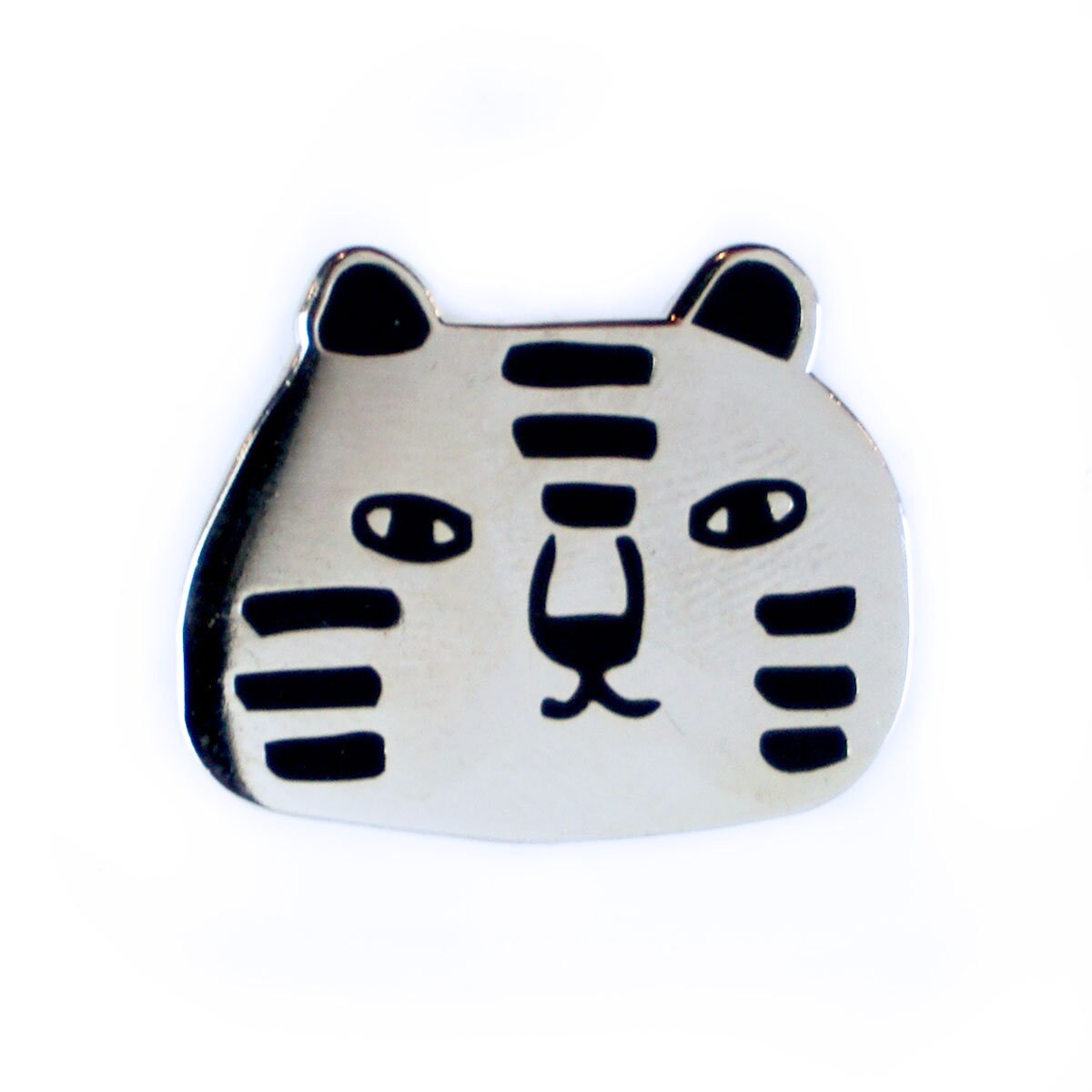 Tiger Enamel Pin - Etsy