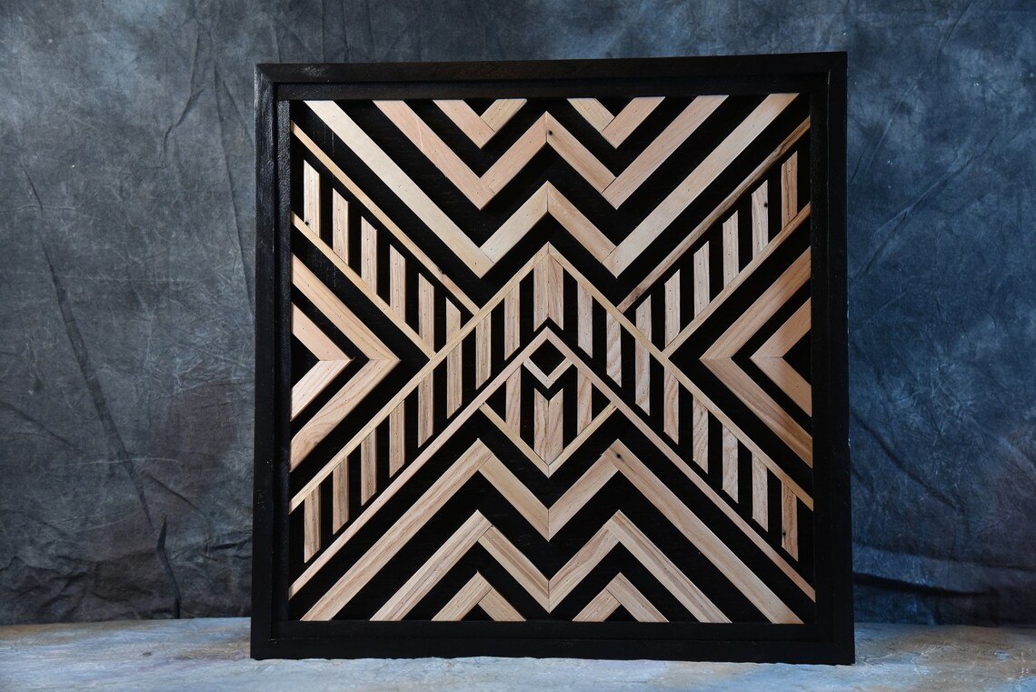 Negative Space Wood Wall Art - Etsy