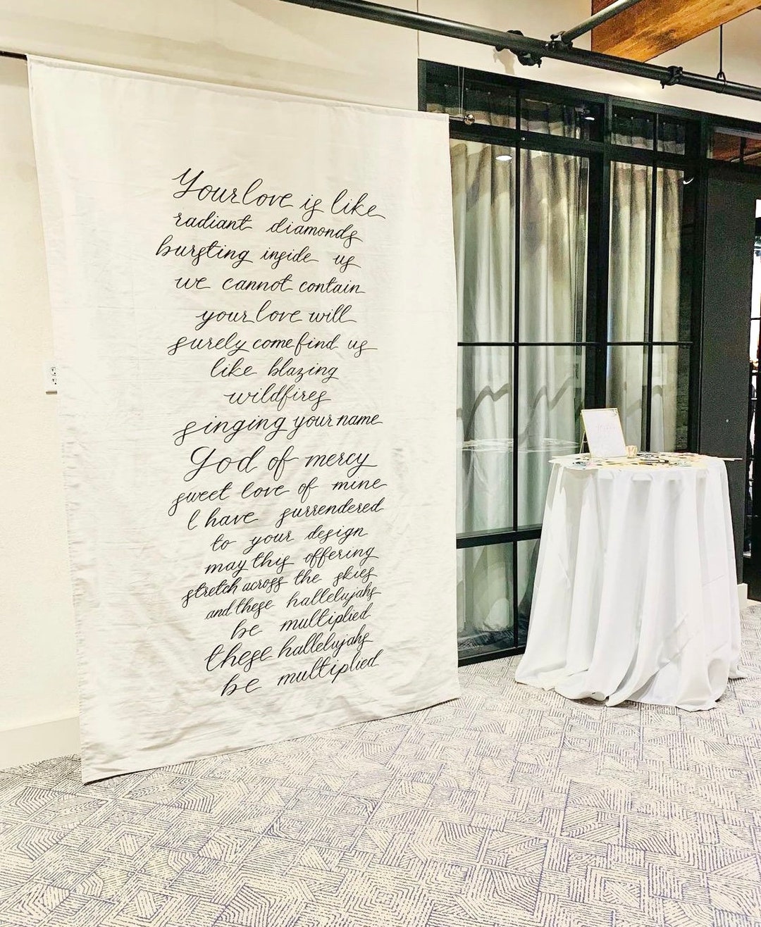Handwritten Calligraphy Photo Backdrop - Etsy