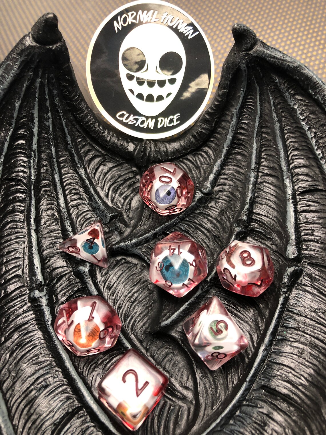 One of Kind Handmade Eyeball Dice. - Etsy