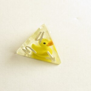 One of Kind, Rubber Duck, Polyhedral Dice Set NEW MOLD STYLE - Etsy
