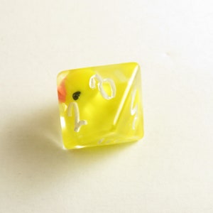 One of Kind, Rubber Duck, Polyhedral Dice Set NEW MOLD STYLE - Etsy