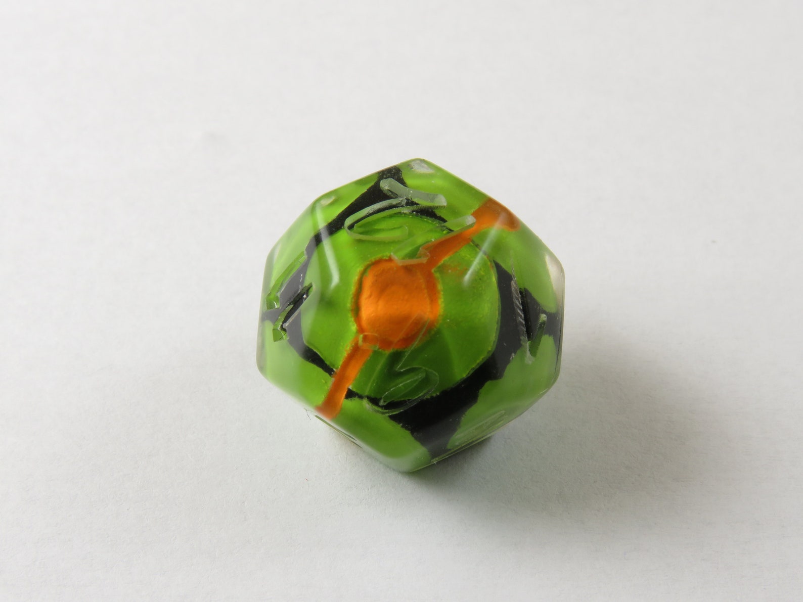 Pokeball Inspired Dice, 7 Piece Ployhedral Set - Etsy