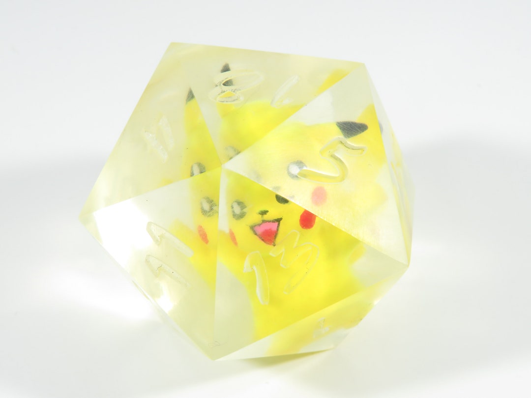 Pokemon Inspired D20, Any Style of Pokemon! - Etsy