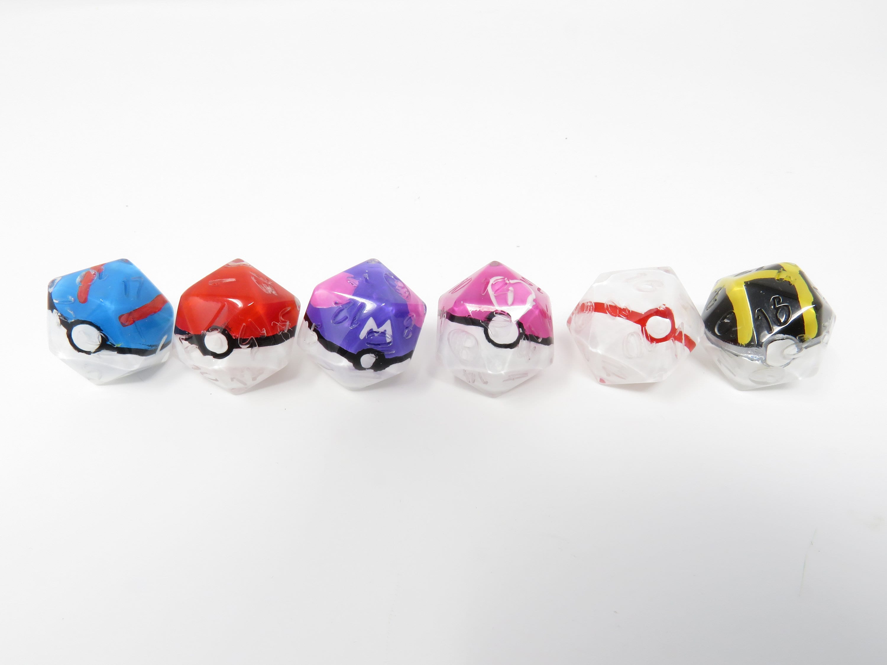 Pokeball Inspired D20 Any Style of Ball - Etsy Canada